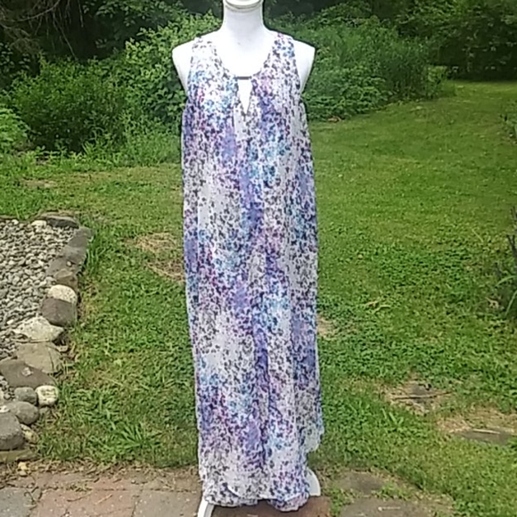 Kate And Mallory Dresses New Kate Mallory Watercolor Chiffon
